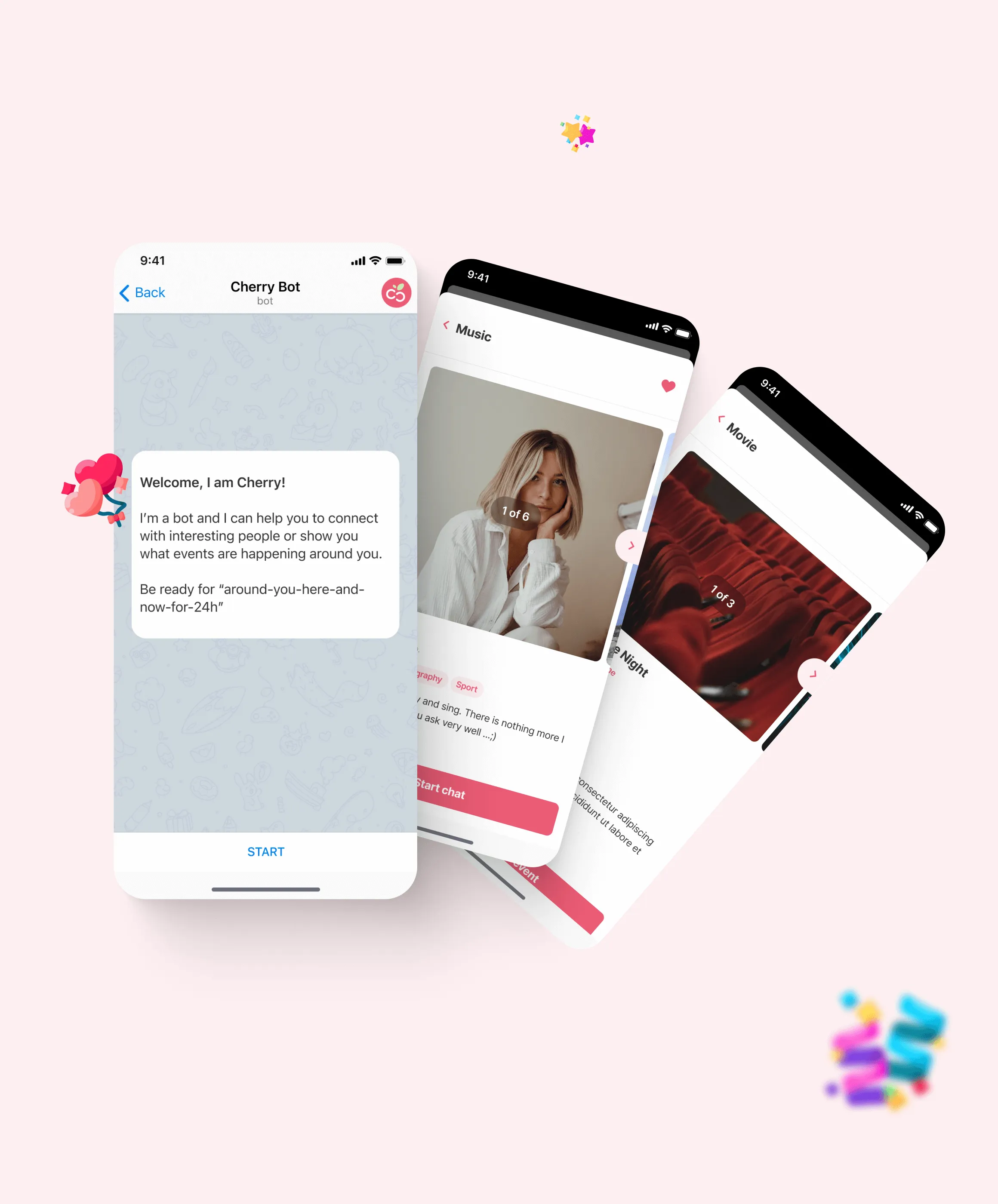 Cherry Date - PWA for Dating in Telegram Messenger